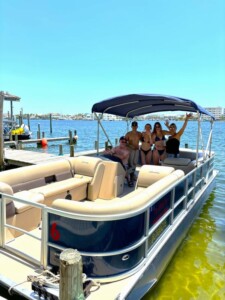 Pontoon Boat Rentals in Destin | Sunshine Boat Rentals (850) 837-2299